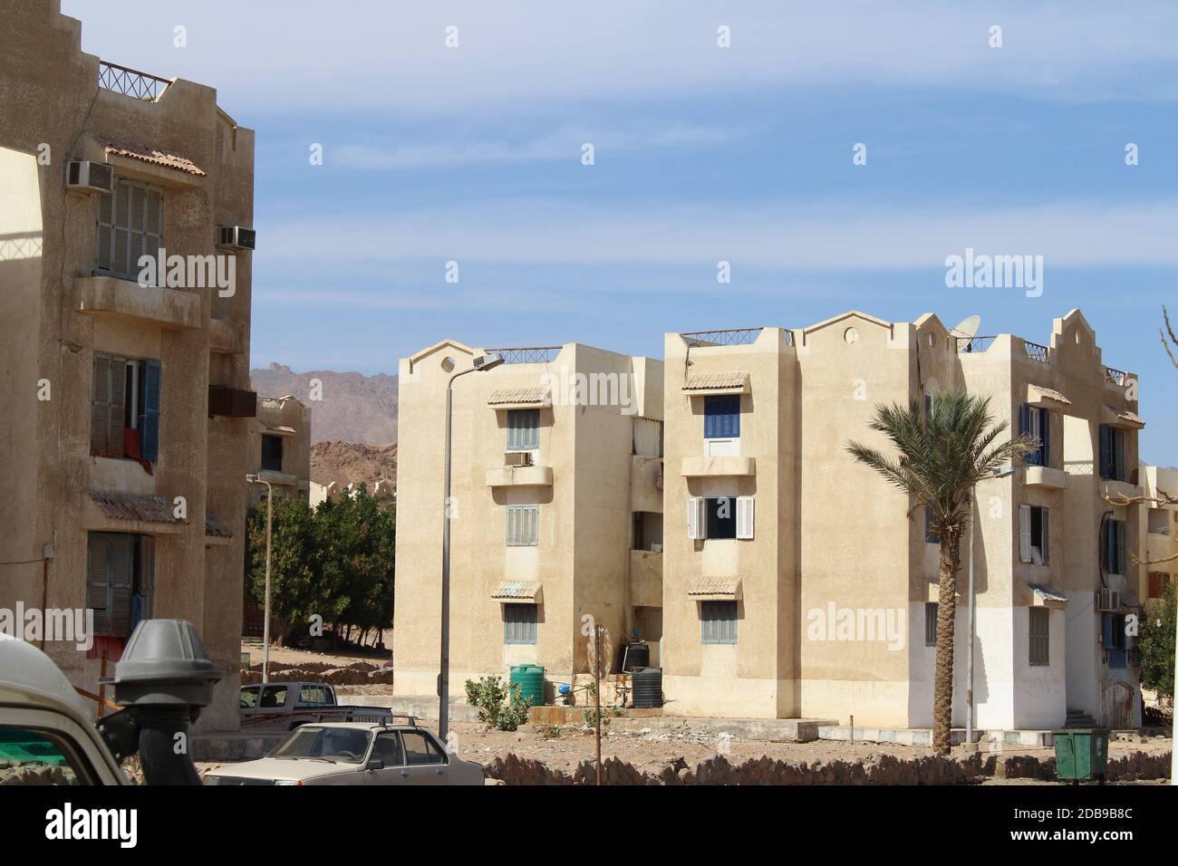 houses in the city of Dahab. Egypt Stock Photo - Alamy