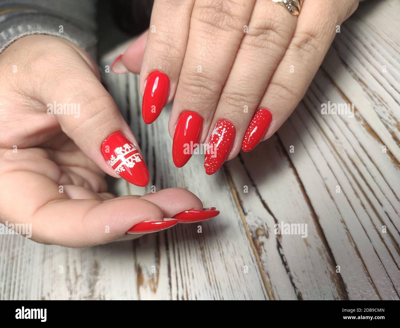 Nail Polish. Art Manicure. Modern style blue Nail Polish.Stylish pastel ...