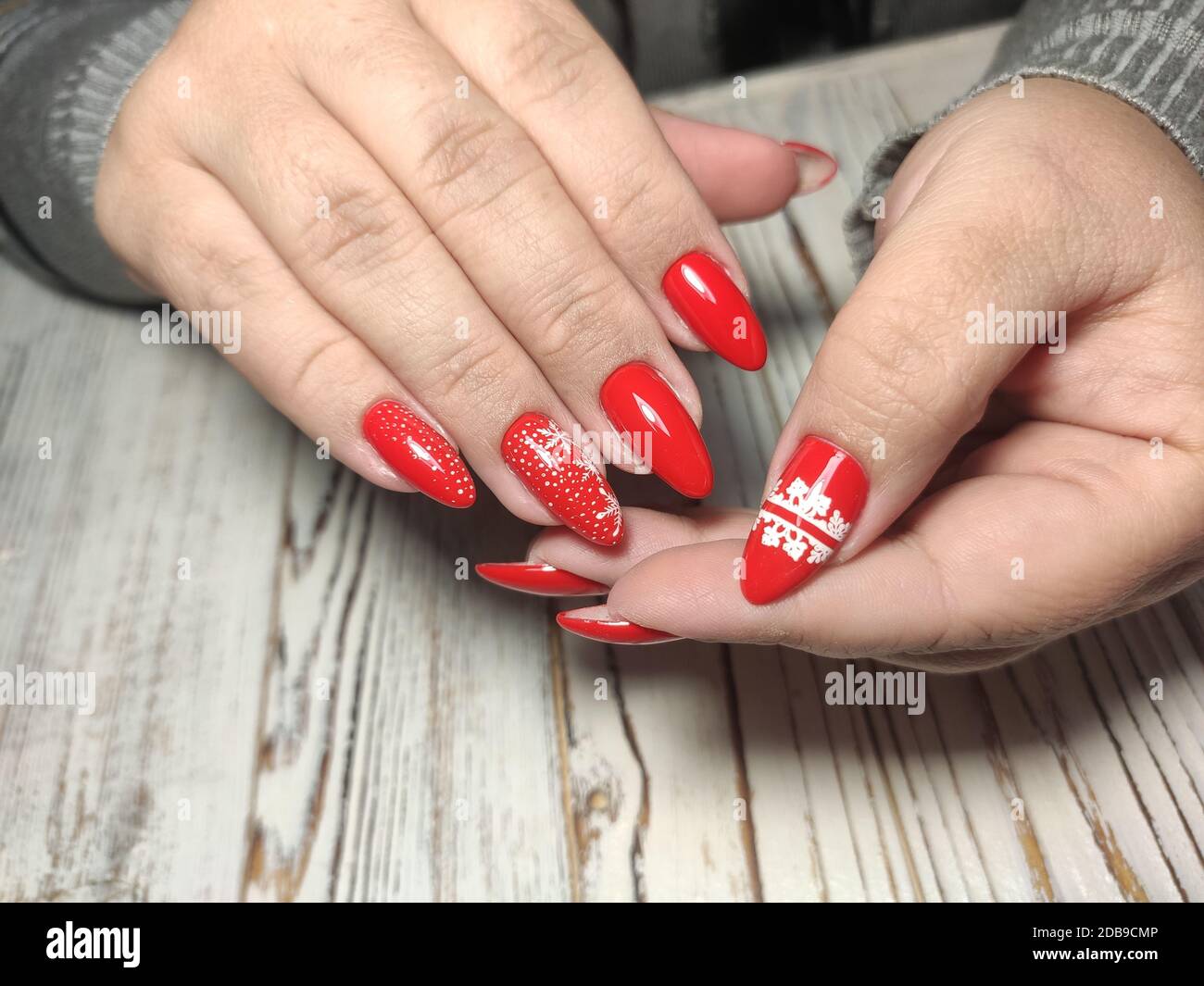 Youth manicure design best nails, collage Stock Photo - Alamy