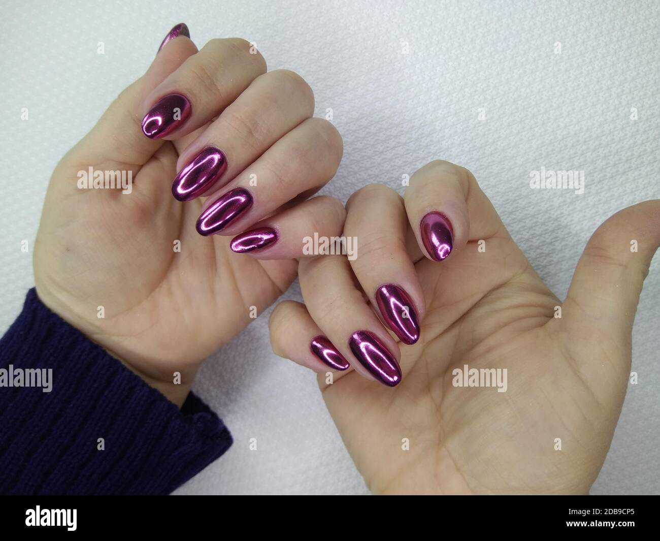Youth manicure design best nails, collage Stock Photo - Alamy