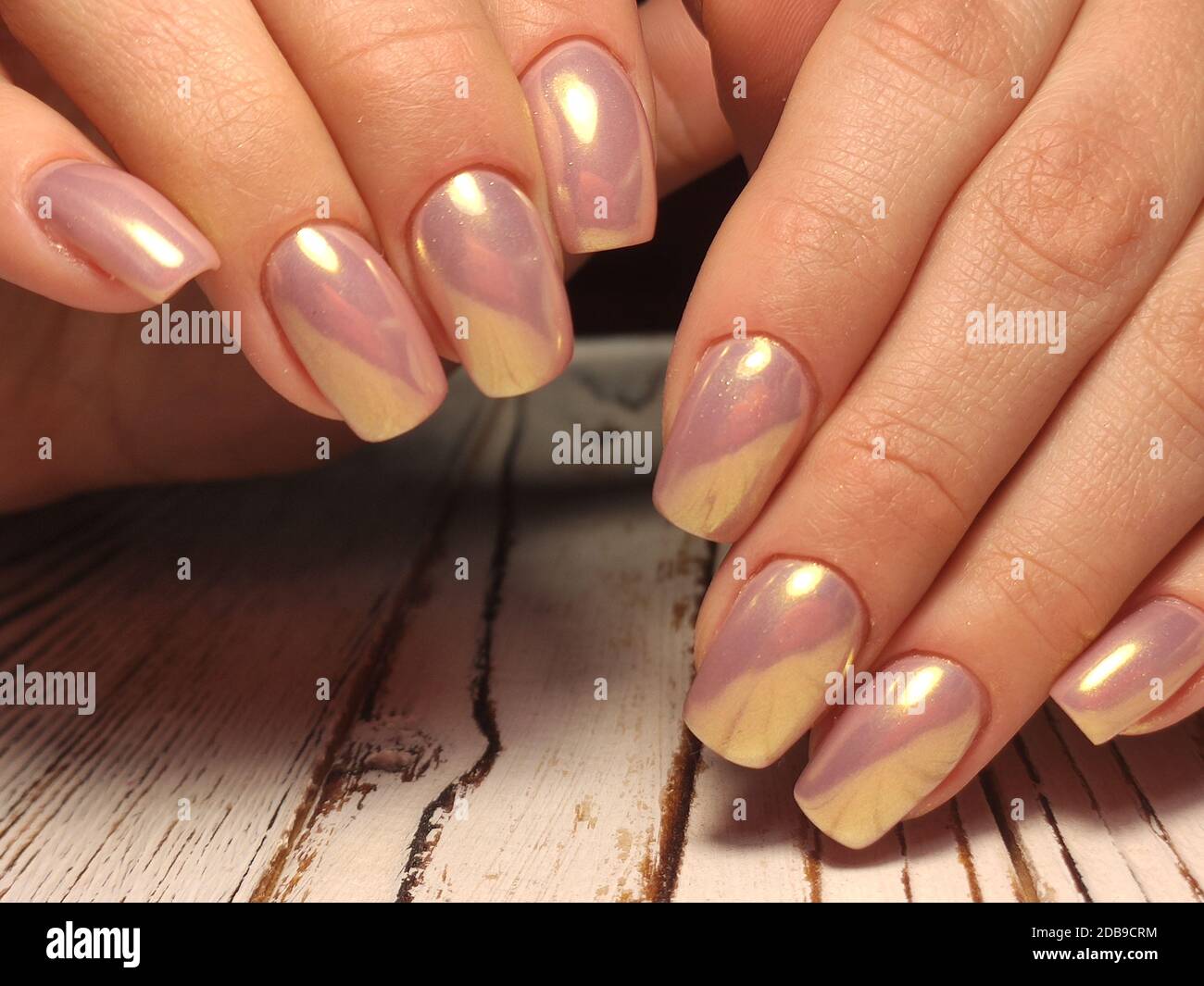 Youth manicure design best nails, collage Stock Photo - Alamy