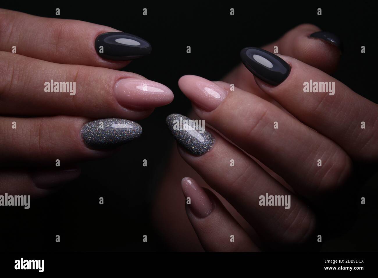 The beauty of the natural nails. Perfect Stock Photo - Alamy