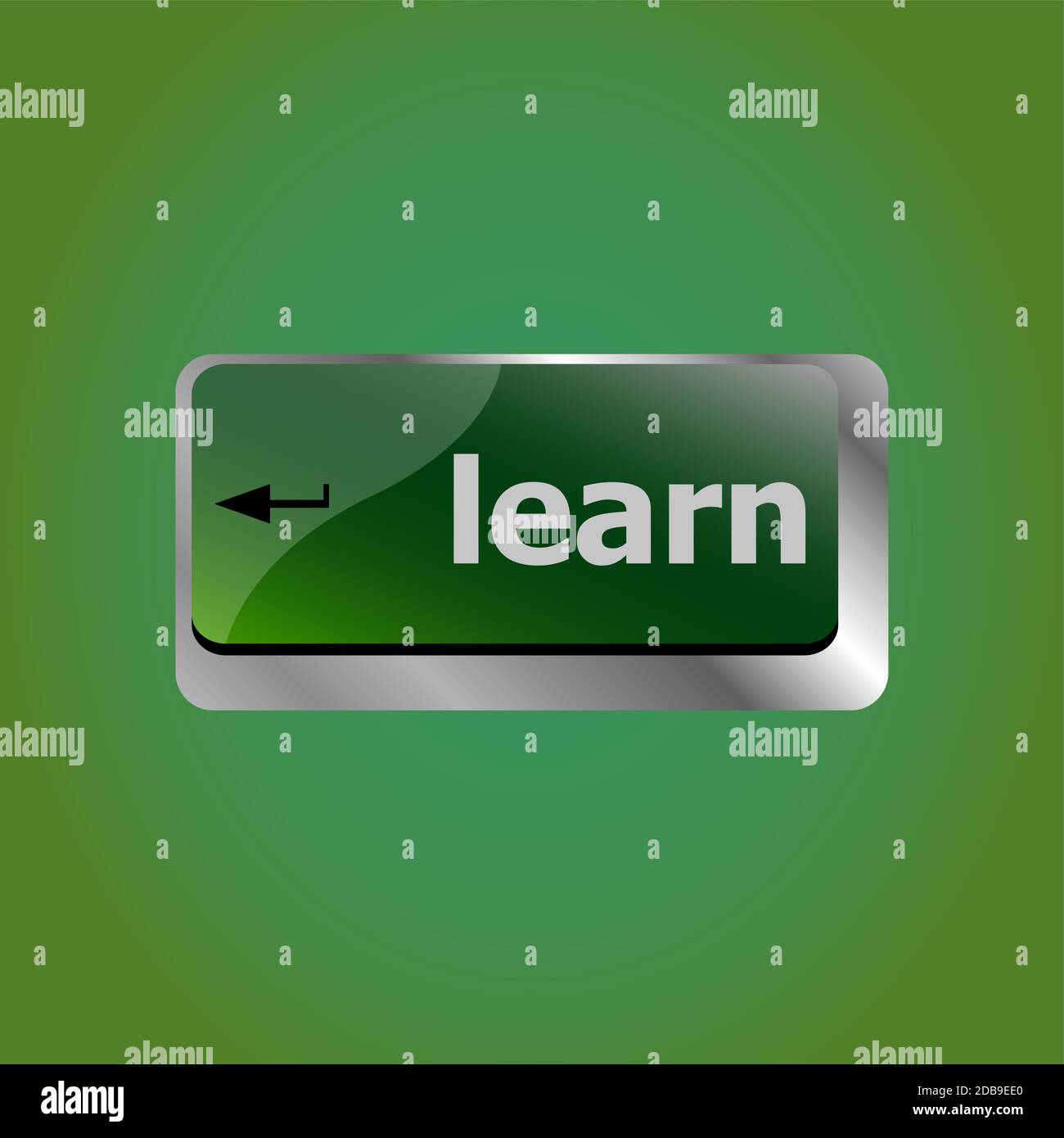 Keyboard with key Learn button. Internet education concept Stock Photo - Alamy