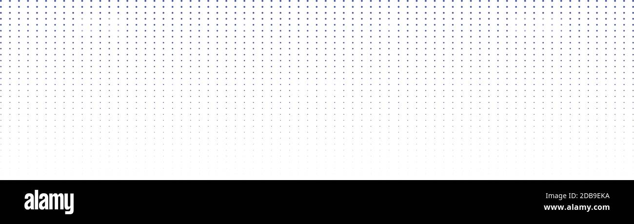 Many blue dots on a white background panorama Stock Vector Image & Art ...