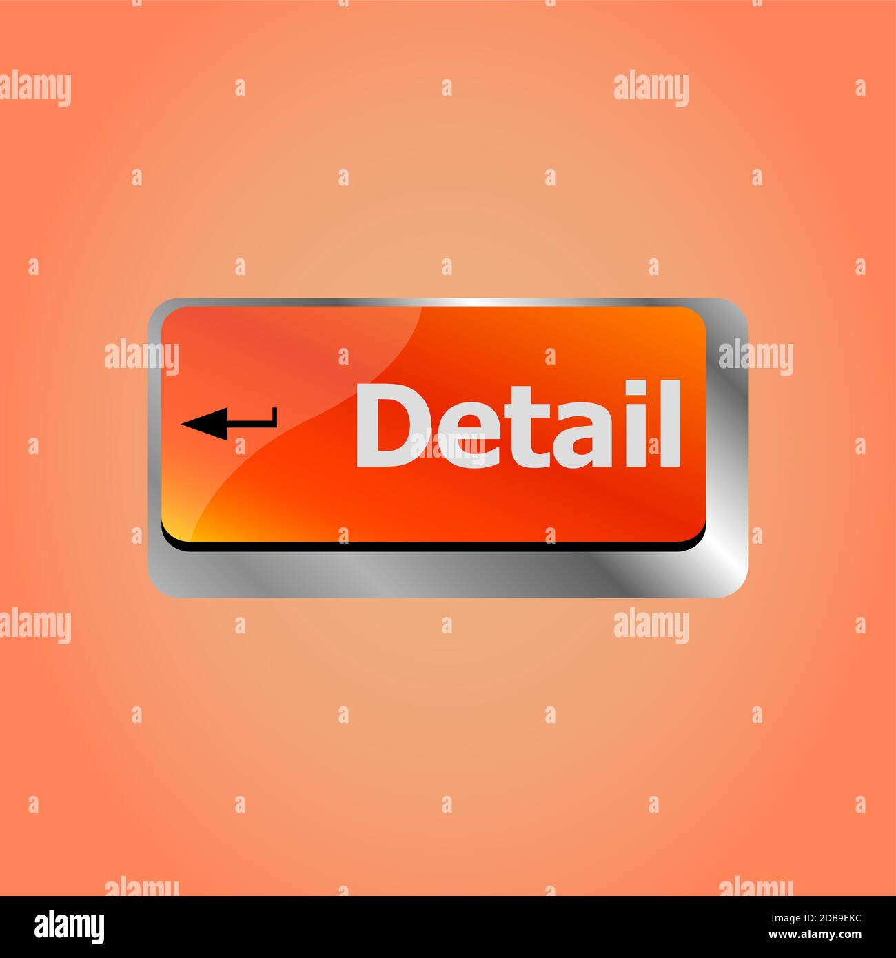 Detail of the keyboard with color key Detail Stock Photo - Alamy