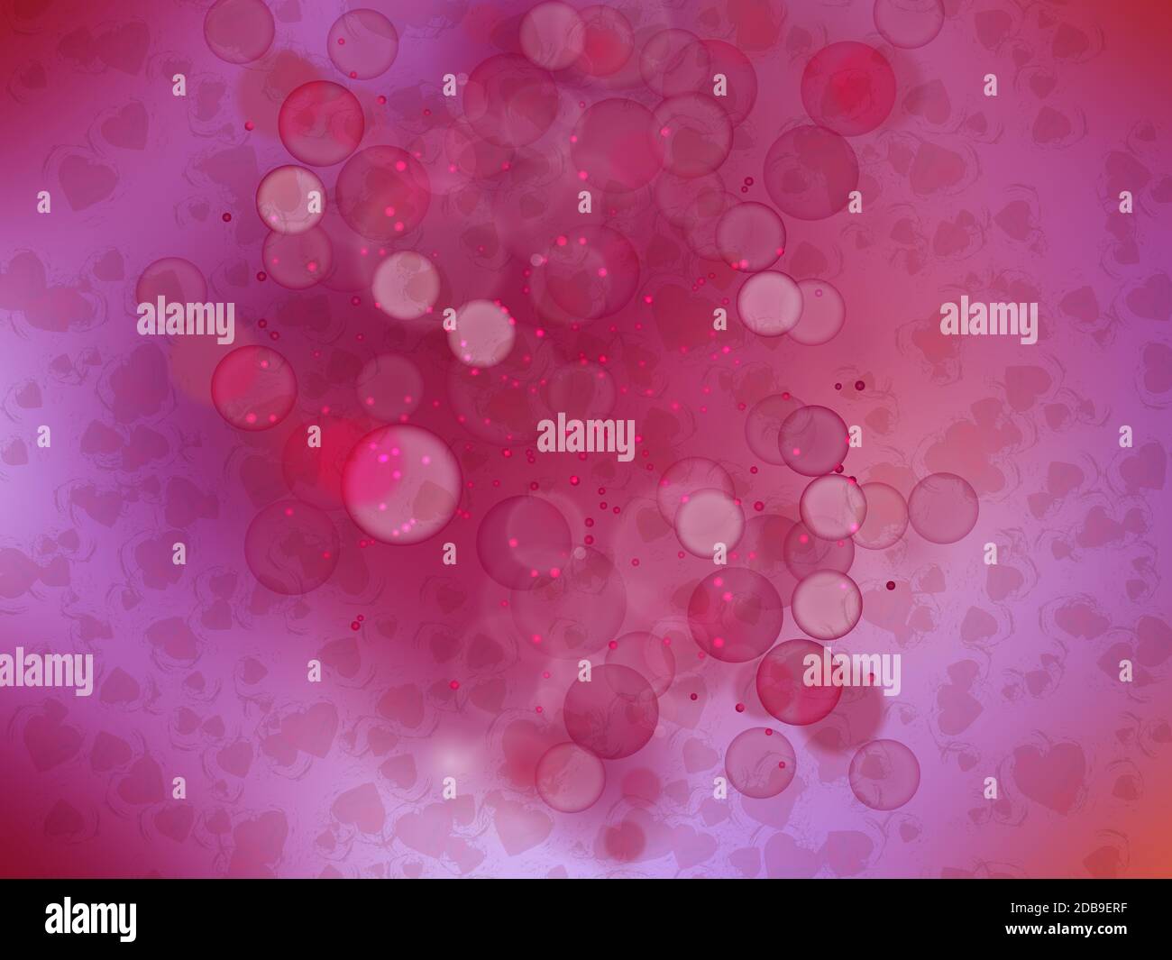 Heart blurred lights on colorfull background, Background with beautiful ...
