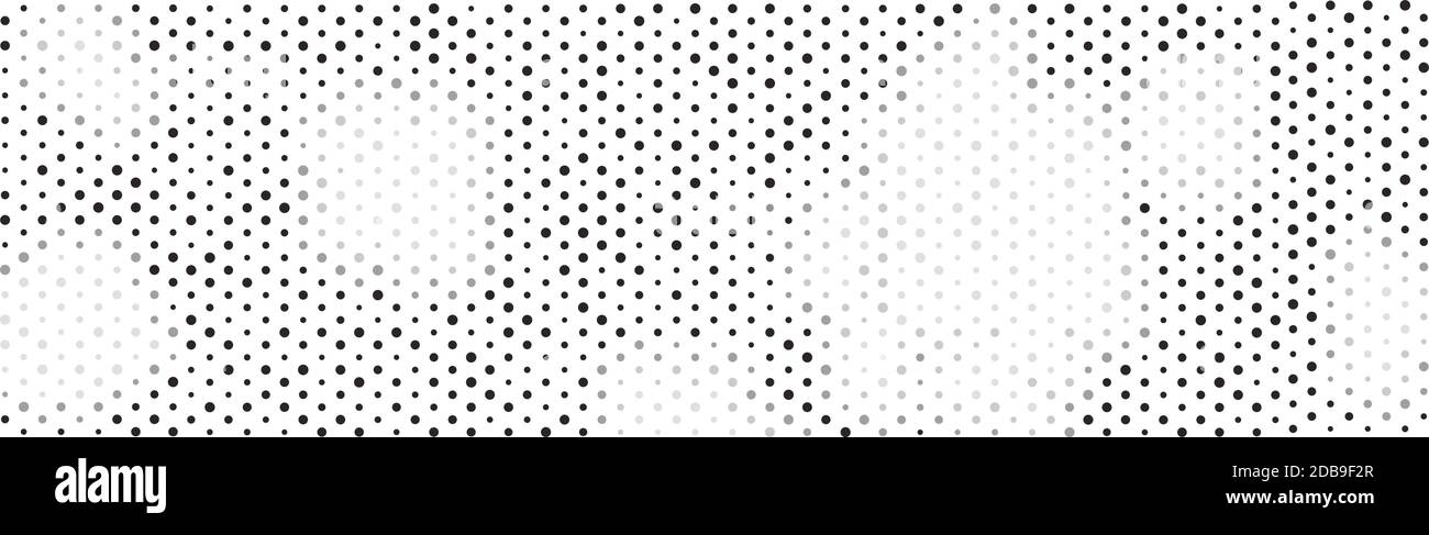 Many dots on a white background panorama Stock Vector Image & Art - Alamy