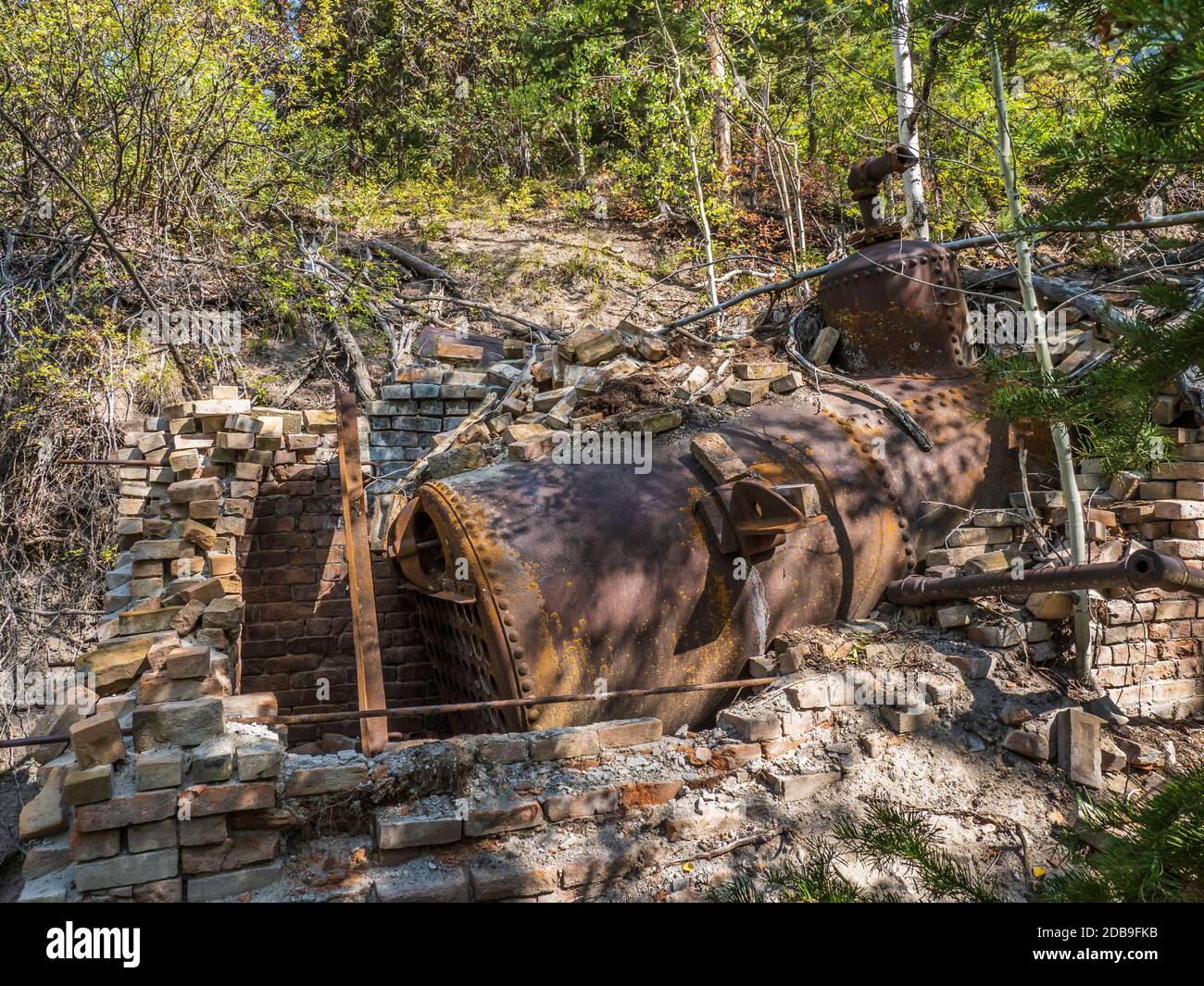 Almadi Mine site, Dexter Creek Trail, Uncompahgre National Forest ...