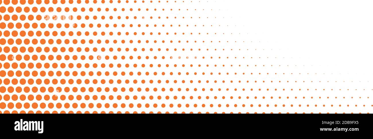 Many dots on a panoramic background - Vector illustration Stock Vector ...