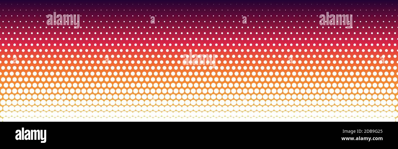 Many dots on a panoramic background - Vector illustration Stock Vector ...