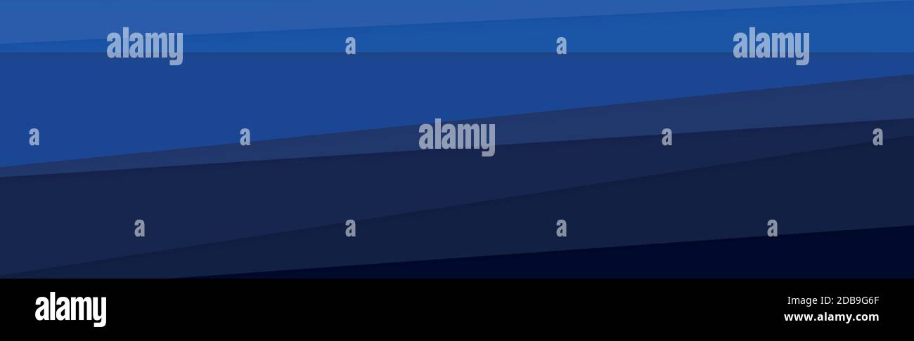 Panoramic abstract background with different shades of blue - Vector ...