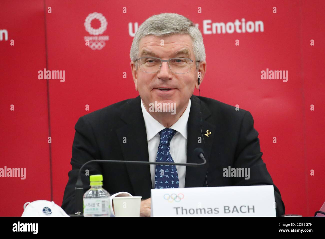 IOC President Thomas Bach, November 16, 2020 : IOC President Thomas ...