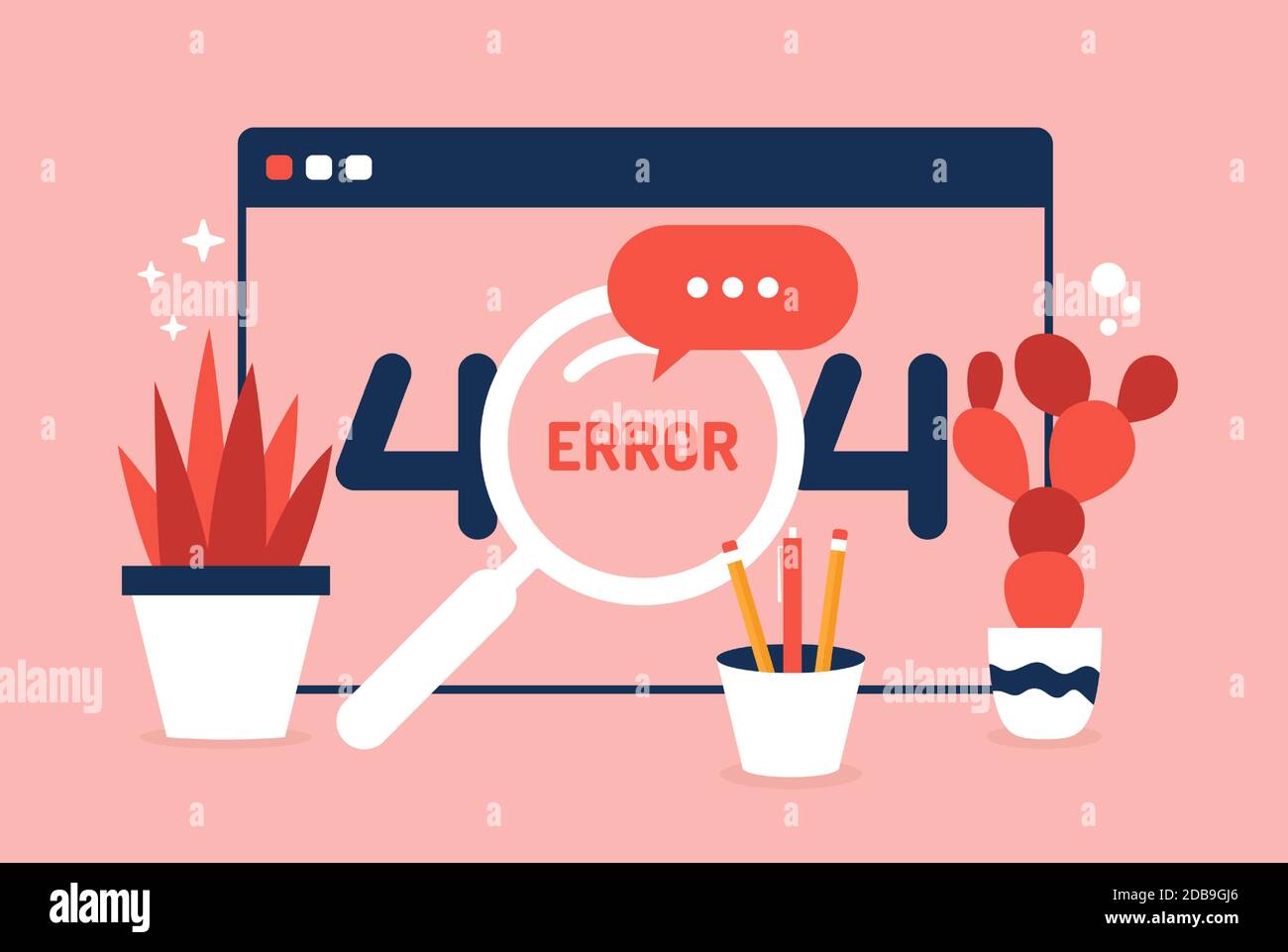 Broken render Stock Vector Images - Alamy