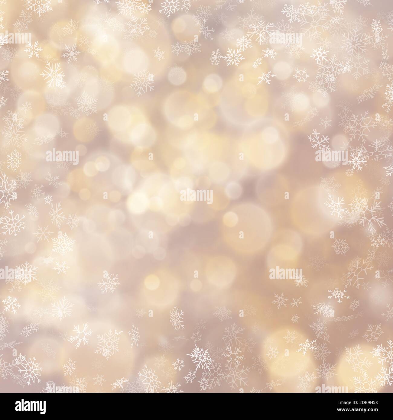 Christmas and New Year abstract gold bokeh background. EPS 10 vector ...