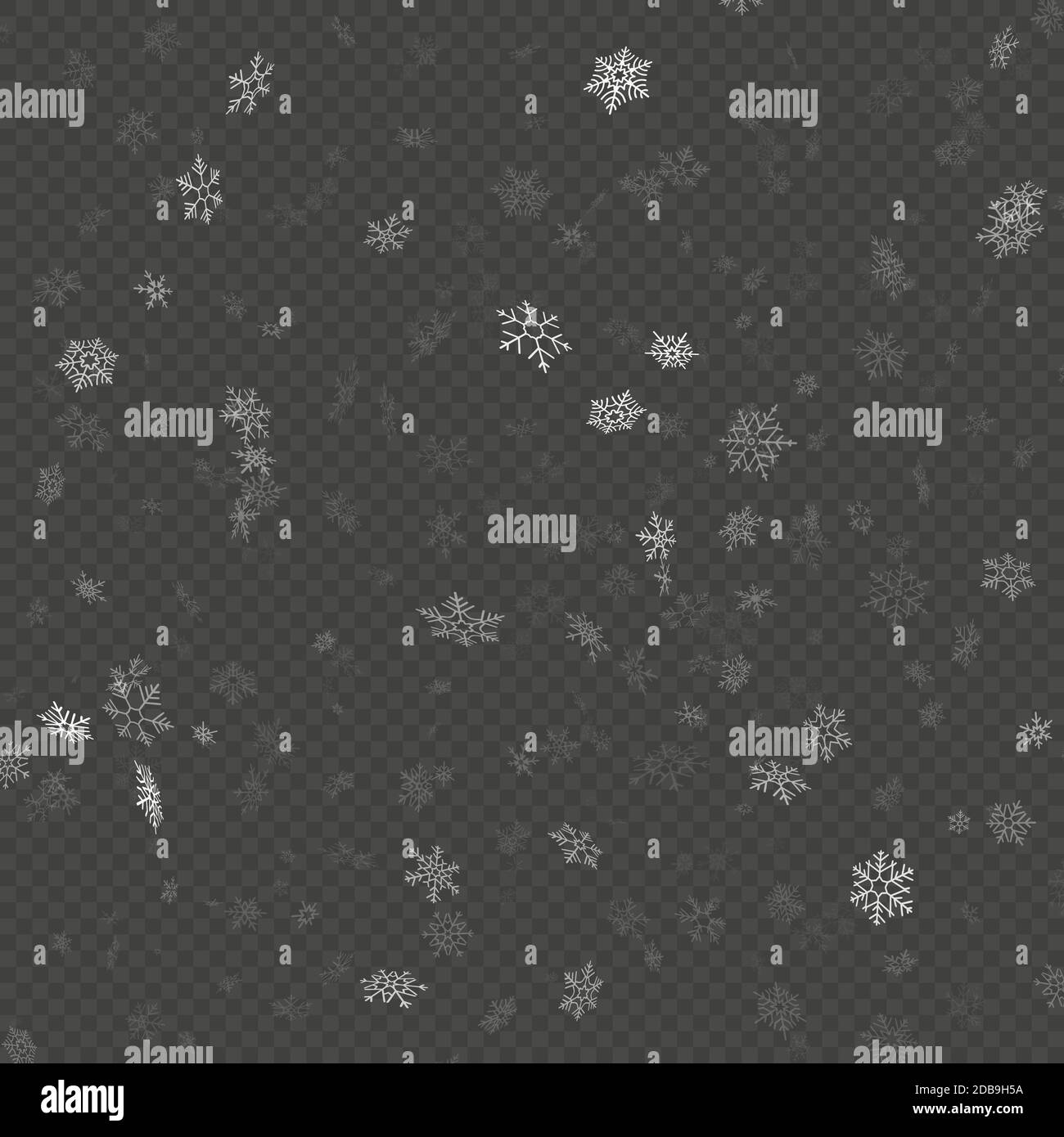 Abstract glitter snow fall vector hi-res stock photography and images ...