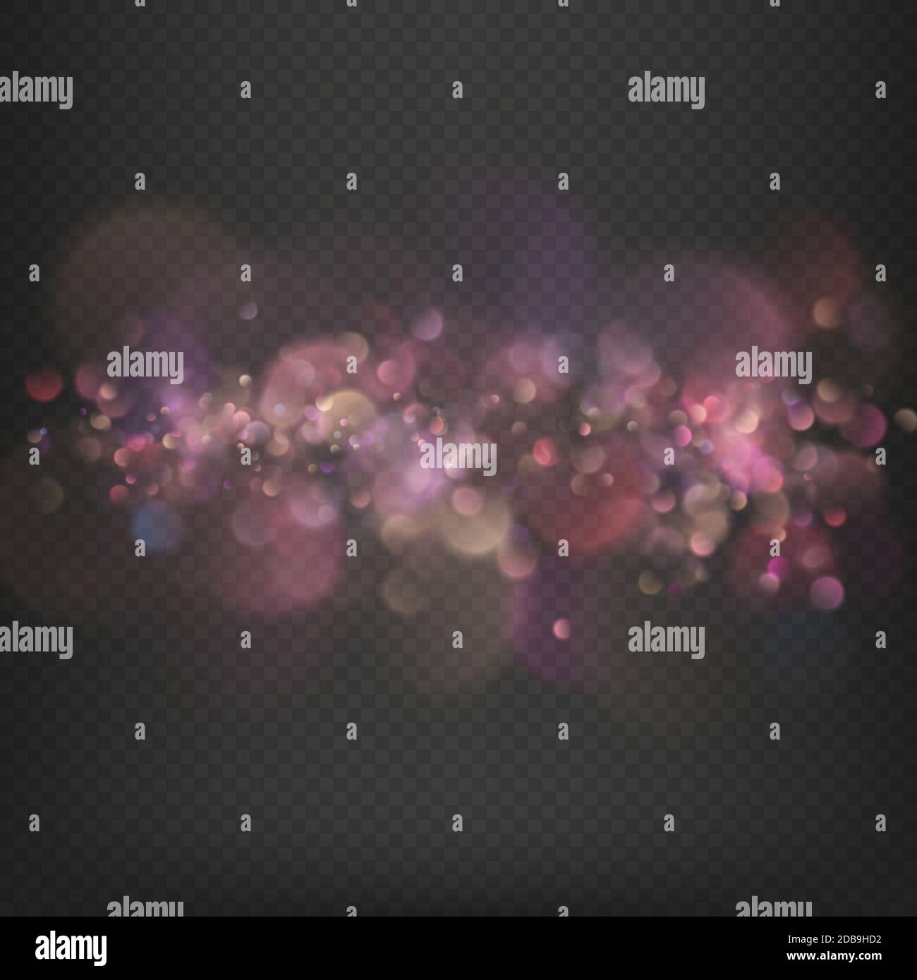 Defocused festive lights bokeh effect. EPS 10 vector file Stock Photo ...