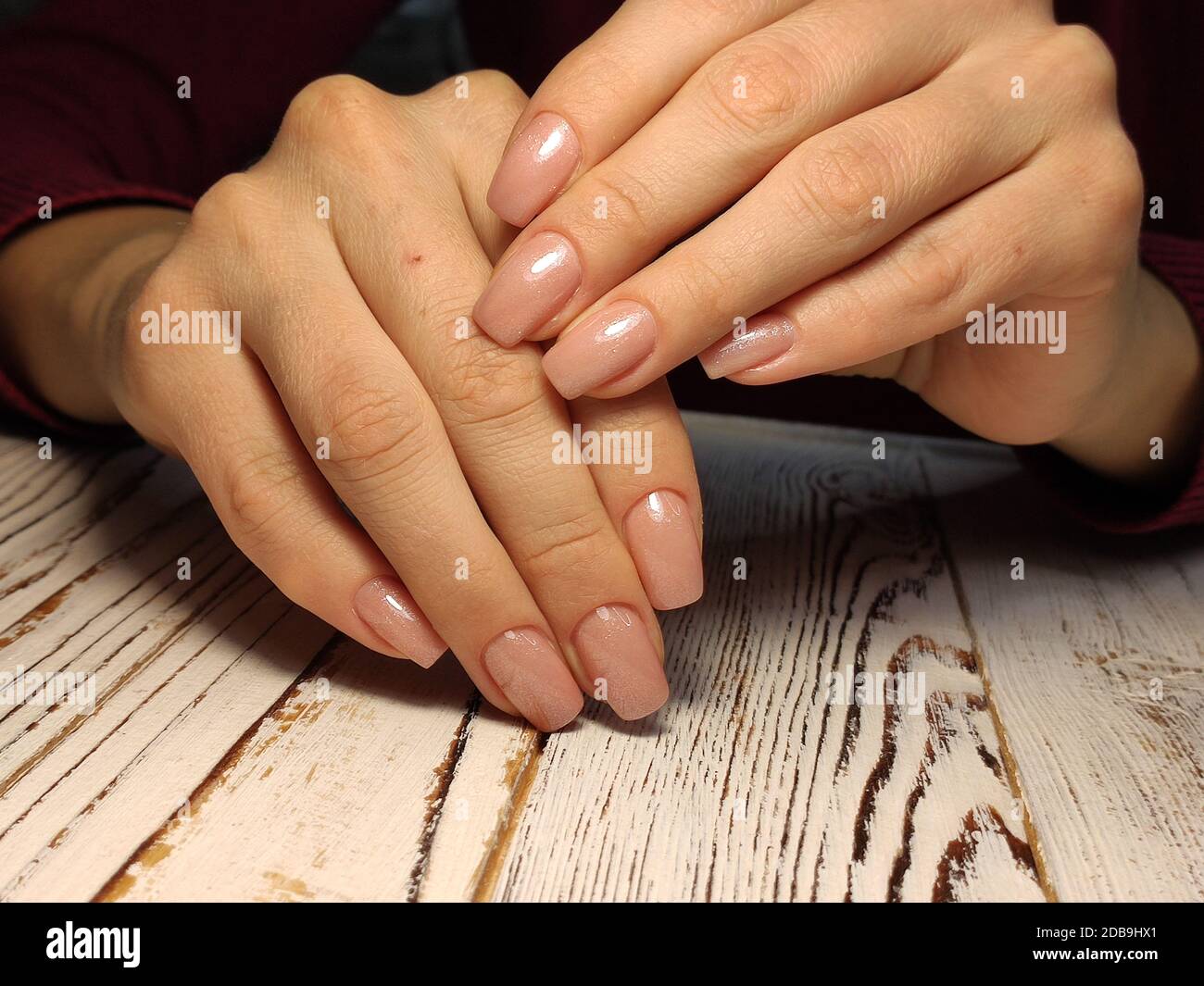 Beautiful Female Hands. Beautiful hand with perfect nail 2019 Stock ...