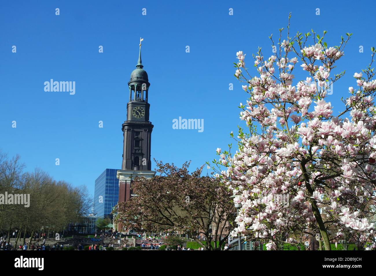 Spring in Hamburg Stock Photo - Alamy