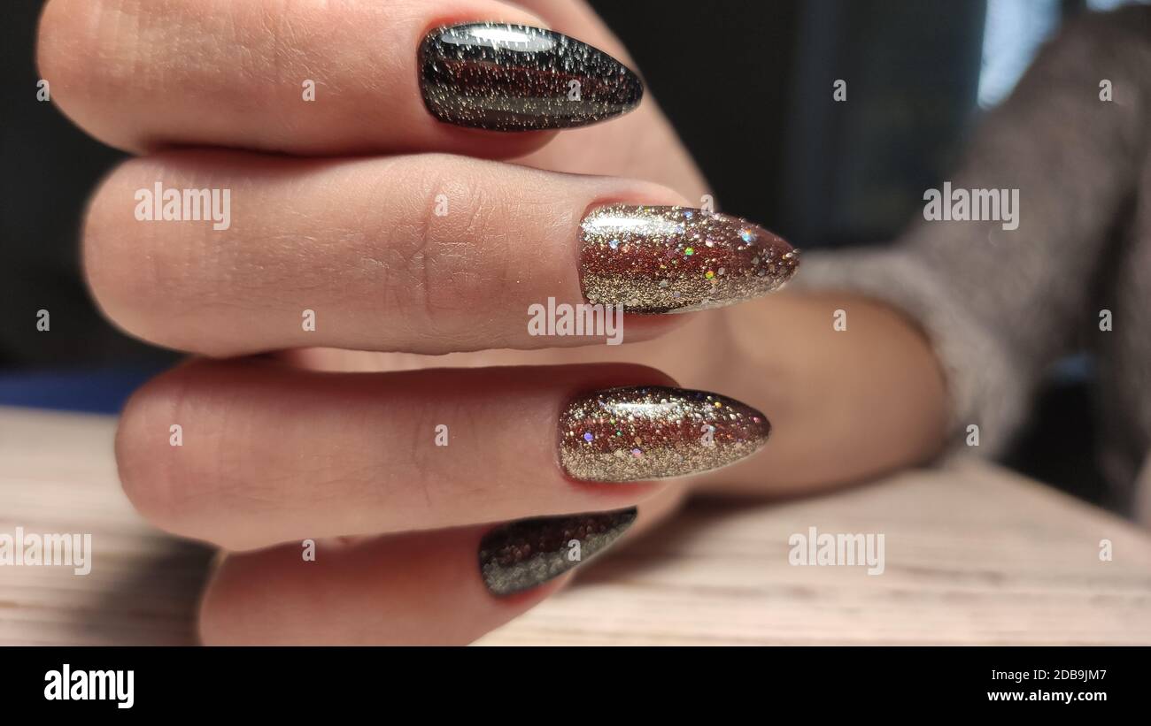 Beautiful Female Hands. Beautiful hand with perfect nail 2019 Stock ...
