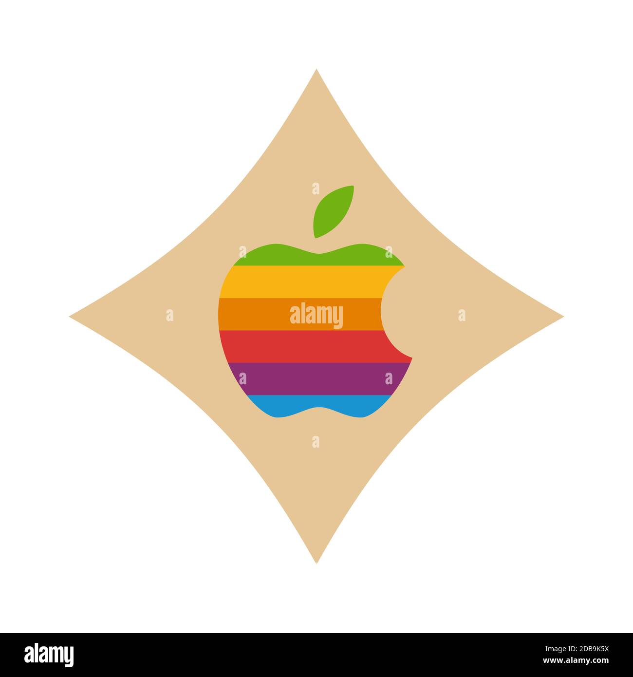 Apple company logo Cut Out Stock Images & Pictures - Alamy