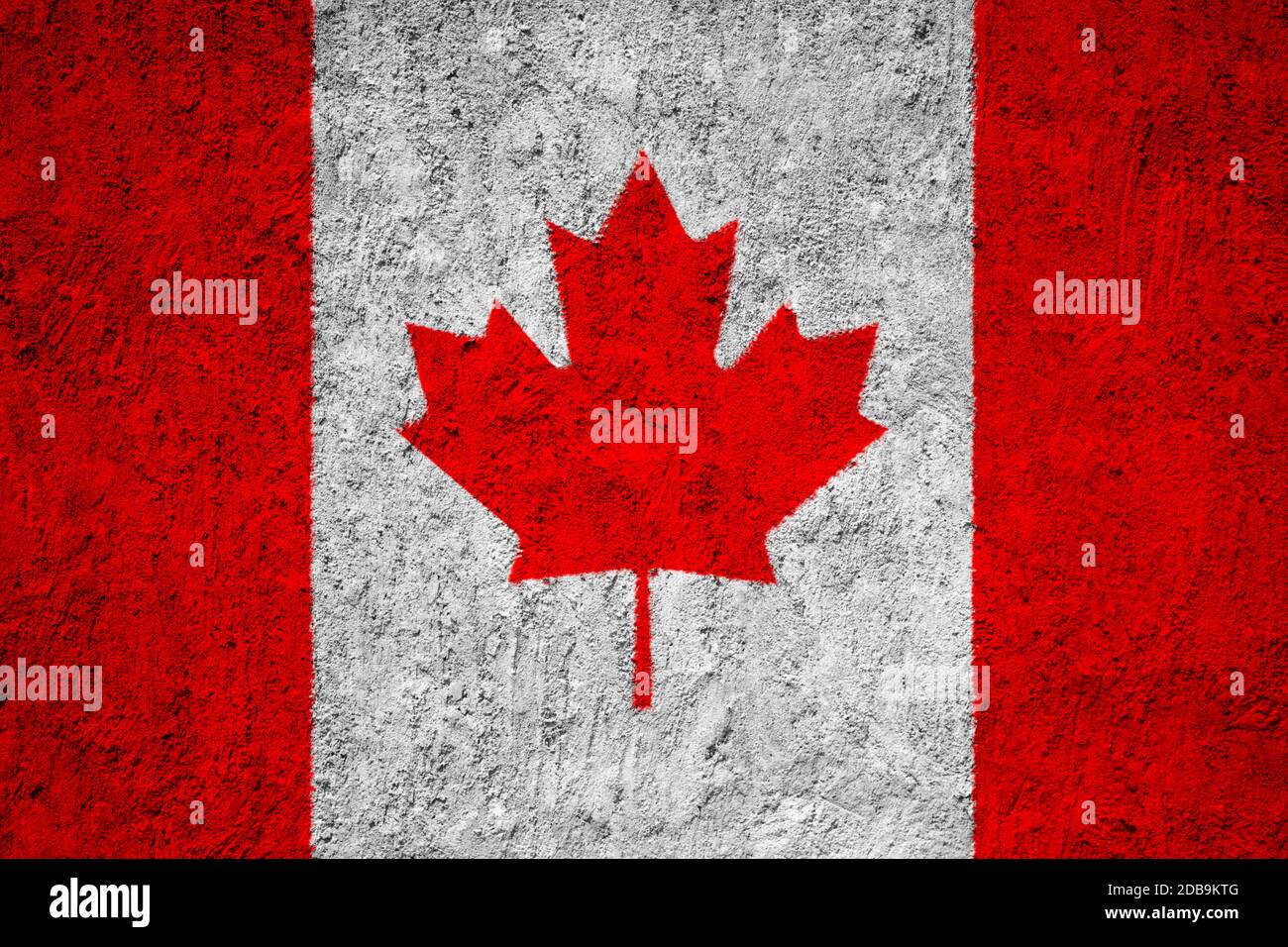 Canada flag cracked hi-res stock photography and images - Alamy