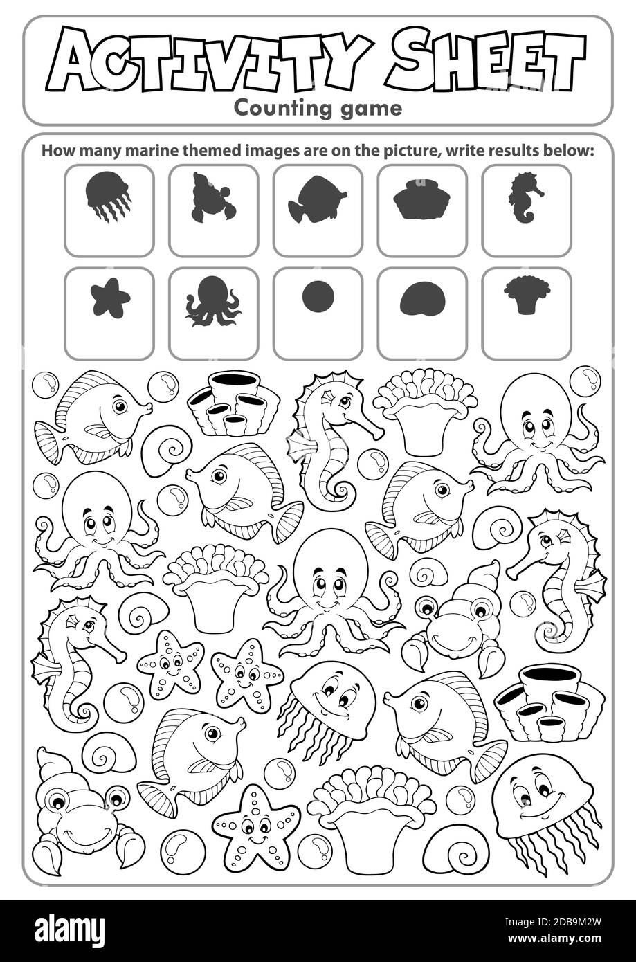 Counting fish Cut Out Stock Images & Pictures - Alamy