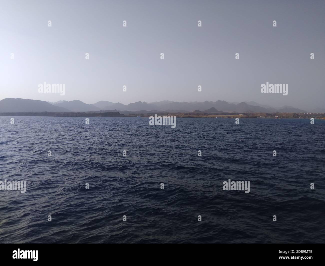 Photo from the ship in the open red sea Stock Photo - Alamy