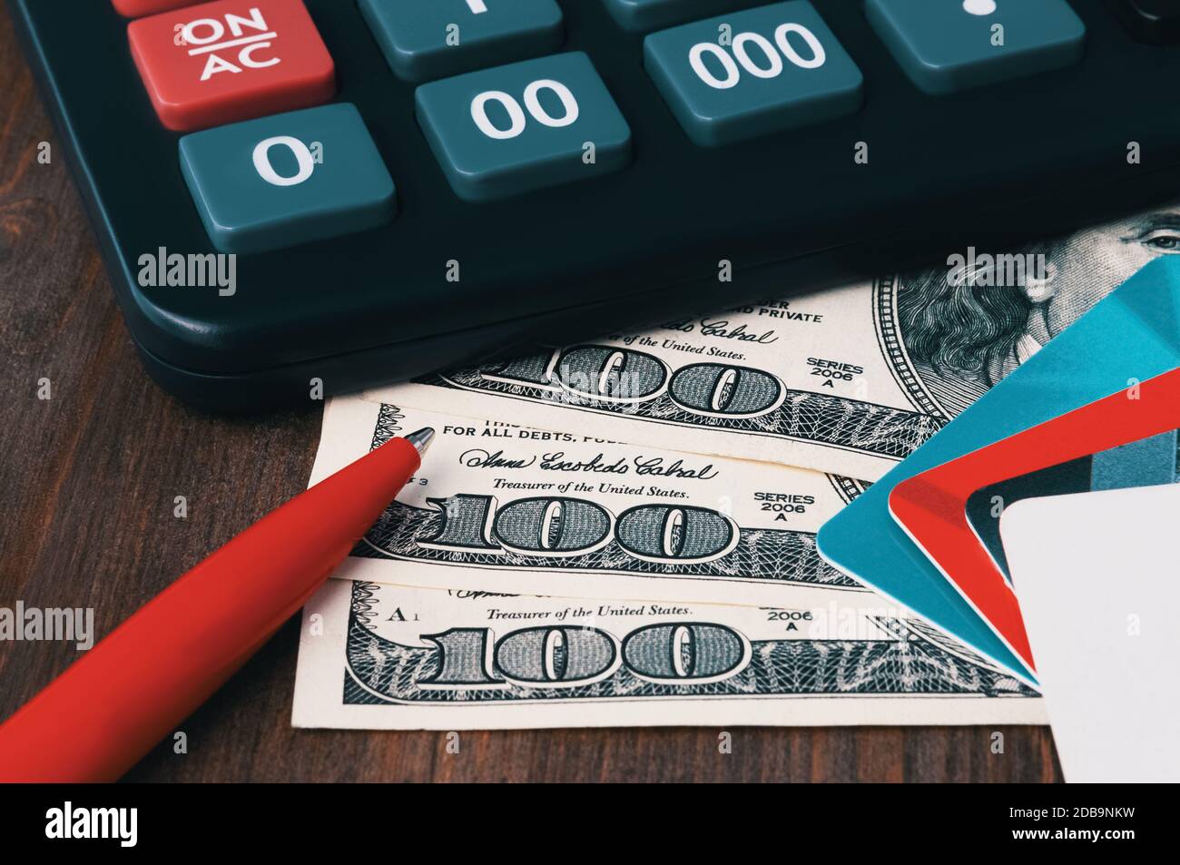 Number table and red pen hi-res stock photography and images - Alamy