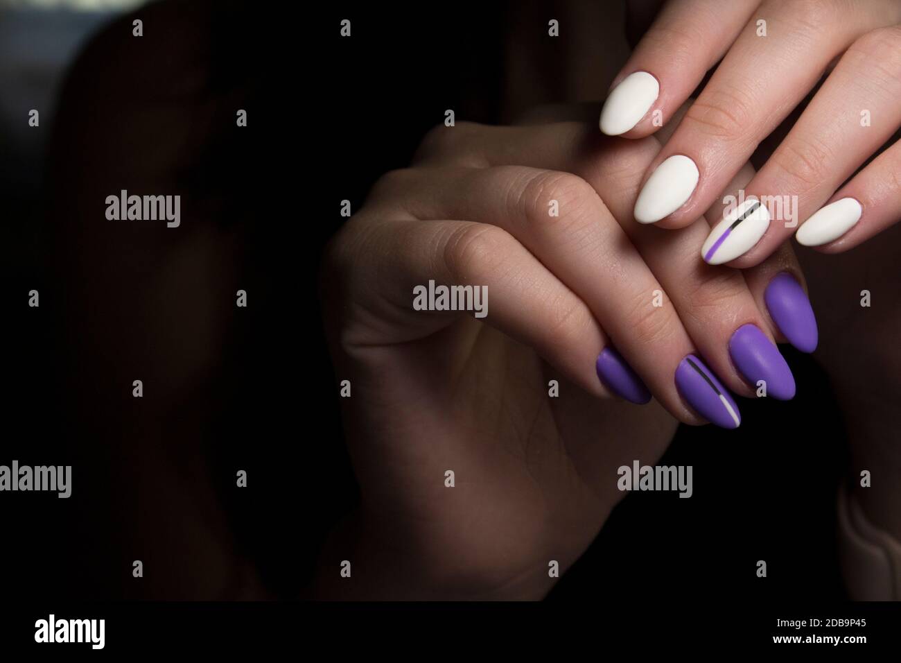 Beautiful Female Hands. Beautiful hand with perfect nail Stock Photo ...