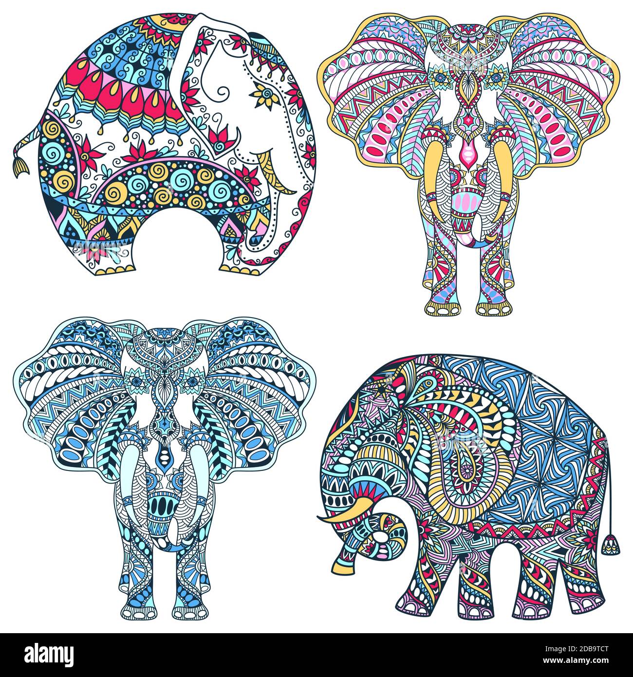 Indian Elephant Pictures Printable