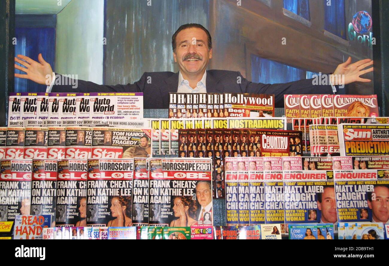 EXCLUSIVE Boca Raton, FL 12-27-2000 David Pecker, CEO American Media ...