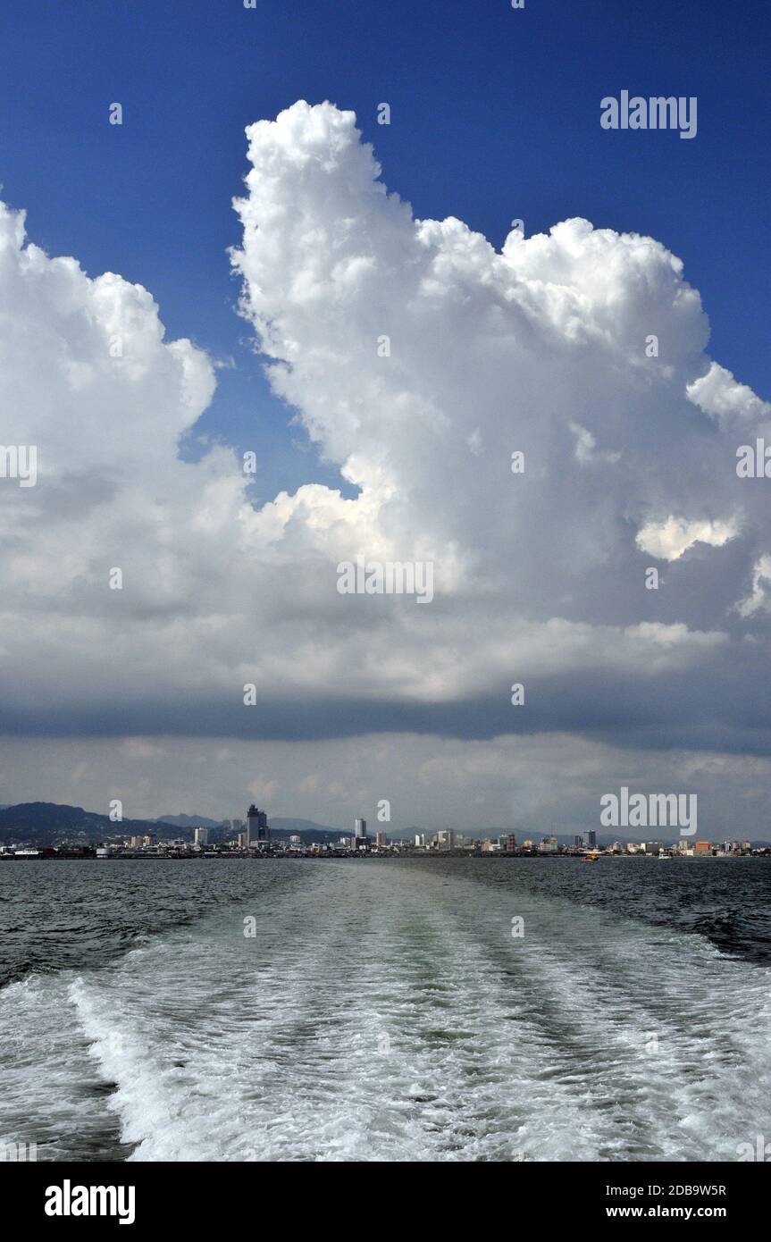 sky and clouds over Cebu in the Philippines Stock Photo - Alamy
