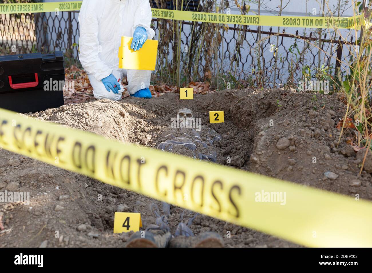 Forensic suit hi-res stock photography and images - Alamy