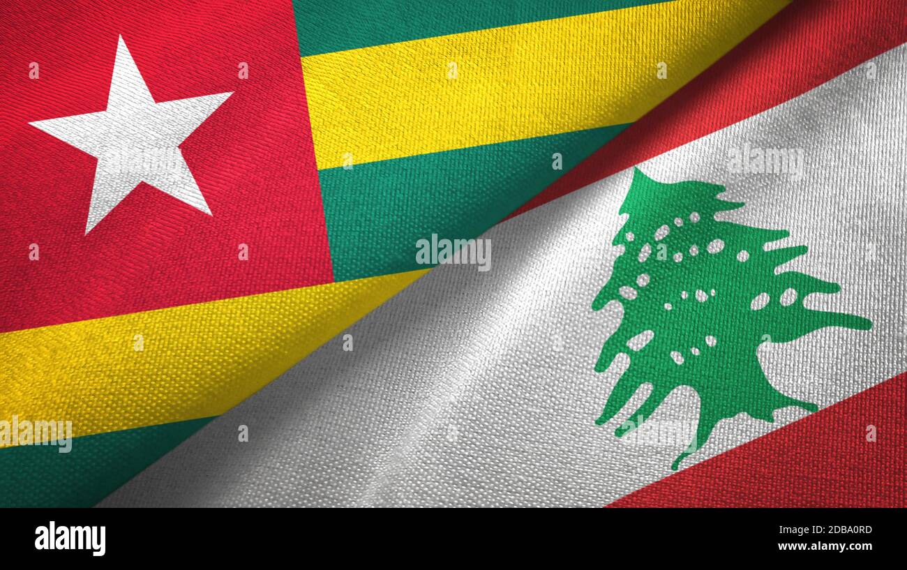 Lebanon togo flag hi-res stock photography and images - Alamy