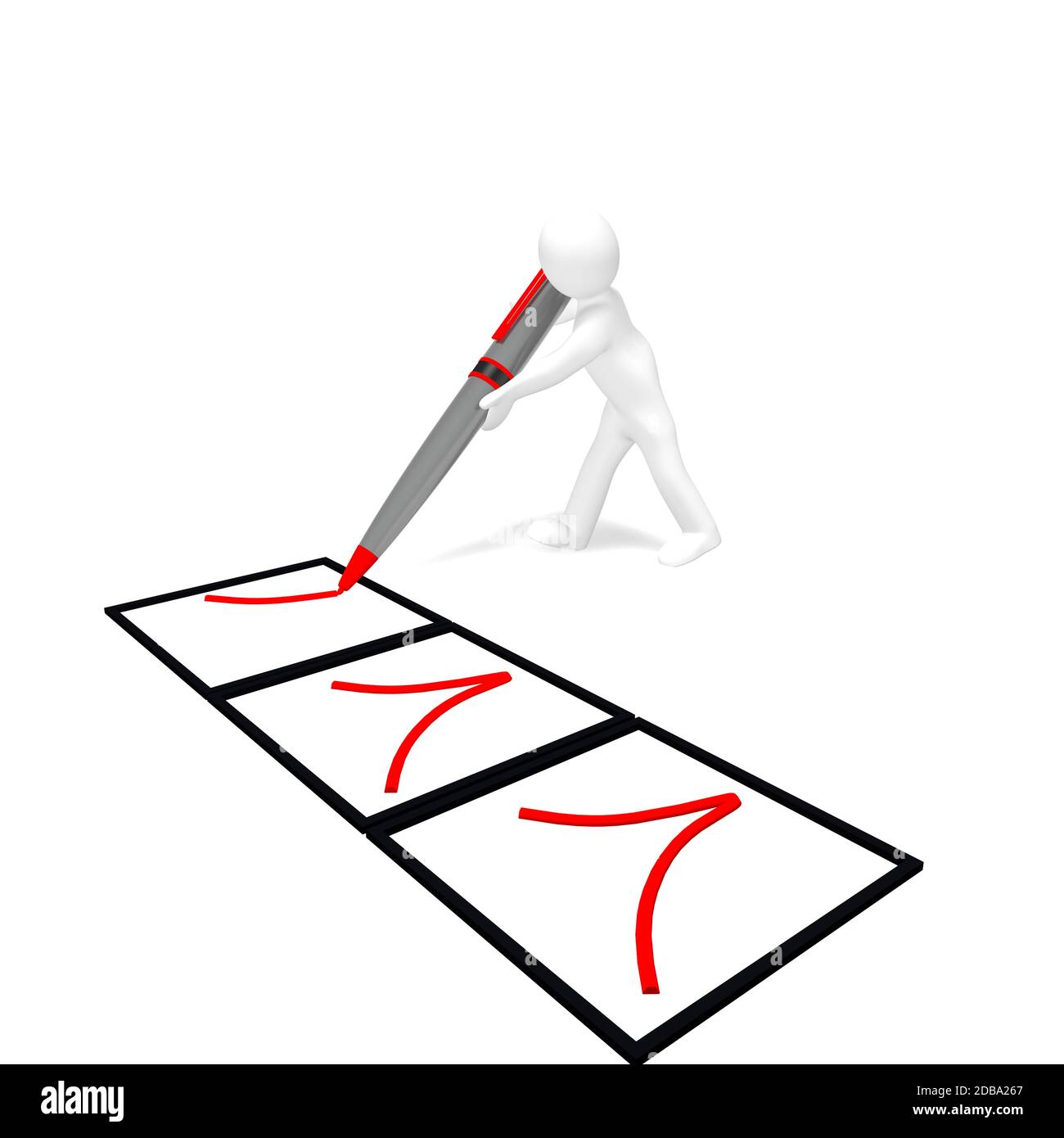 White little paper form hi-res stock photography and images - Alamy