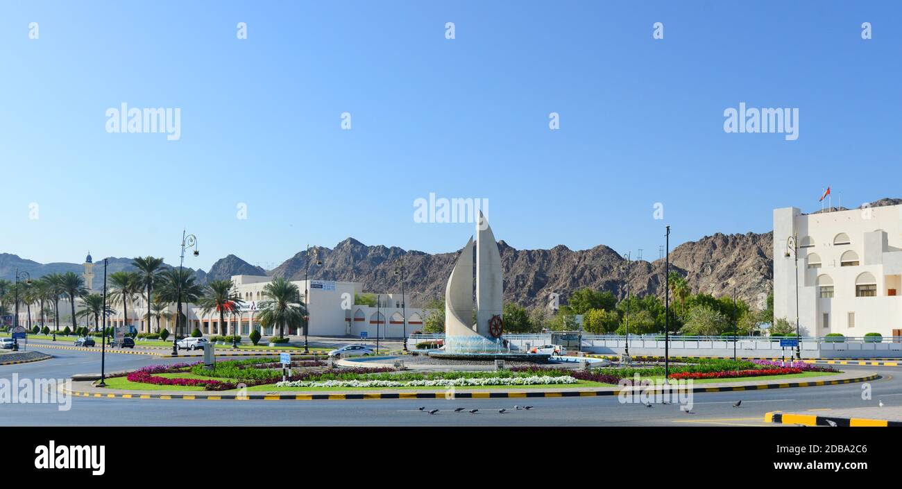 Oman muscat roundabout hi-res stock photography and images - Alamy