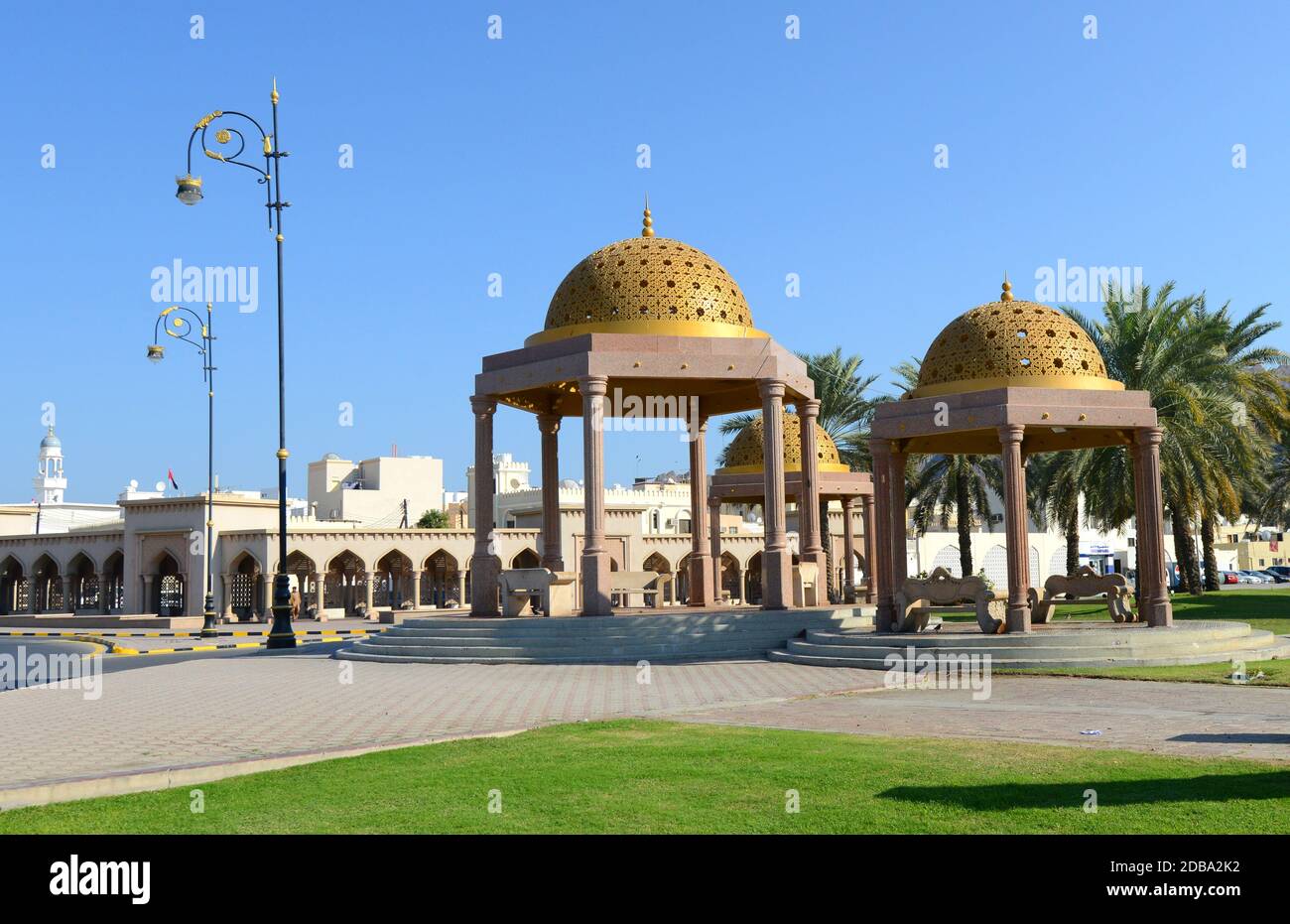 The Mutrah corniche in Oman Stock Photo - Alamy