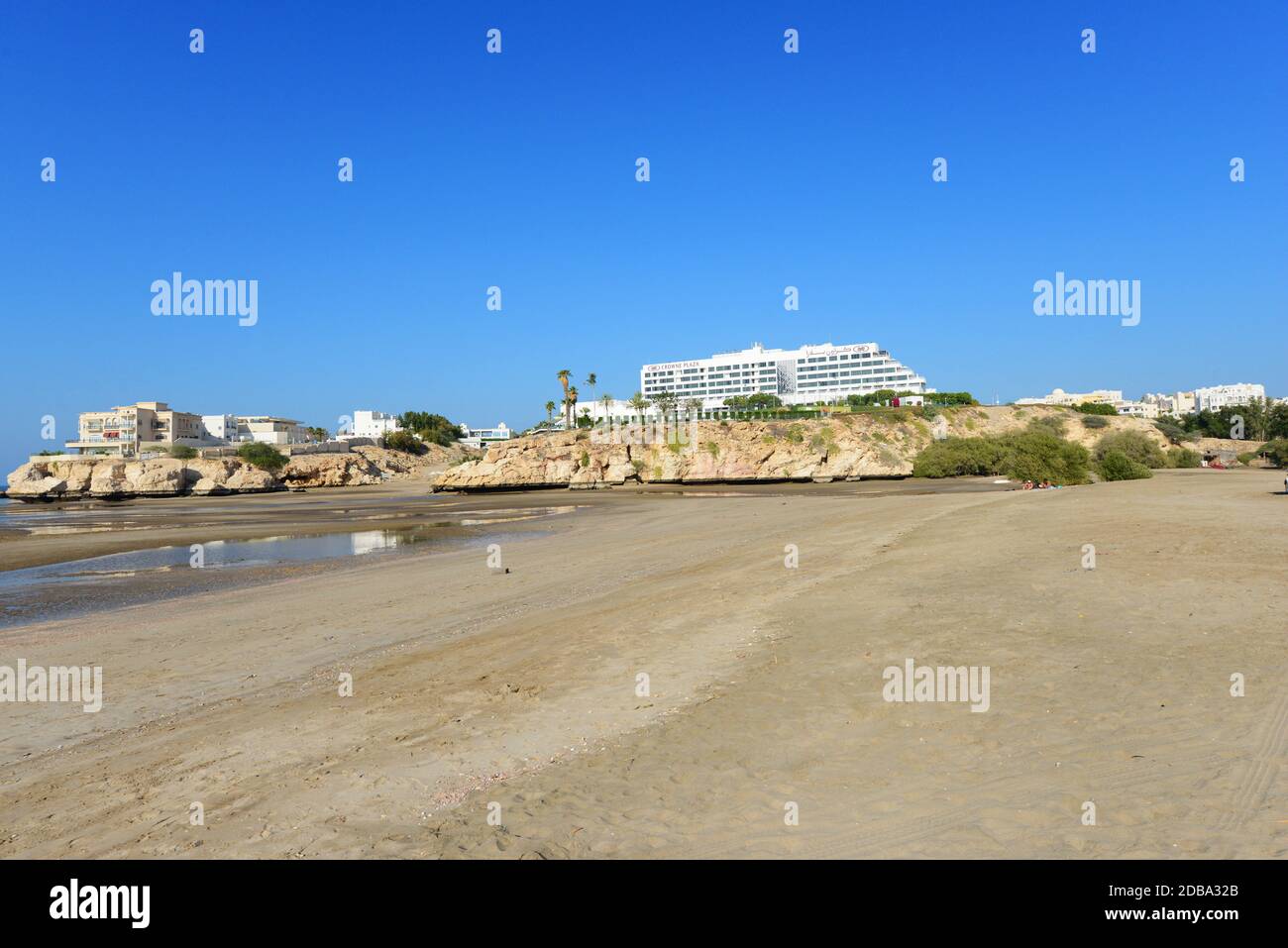 Qurum beach in Muscat, Oman Stock Photo - Alamy