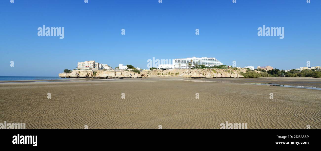 Qurum beach in Muscat, Oman Stock Photo - Alamy