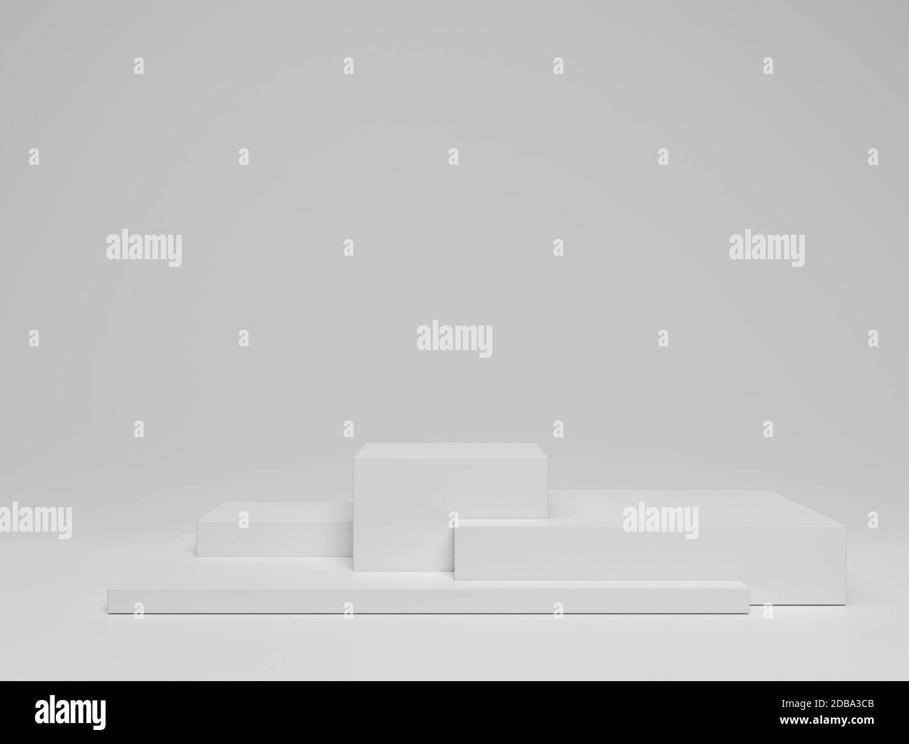 3d render abstract background, golden geometric shapes. Computer ...