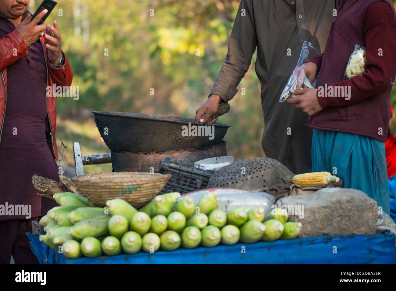 Vegetable market stall pakistan hi-res stock photography and images - Alamy