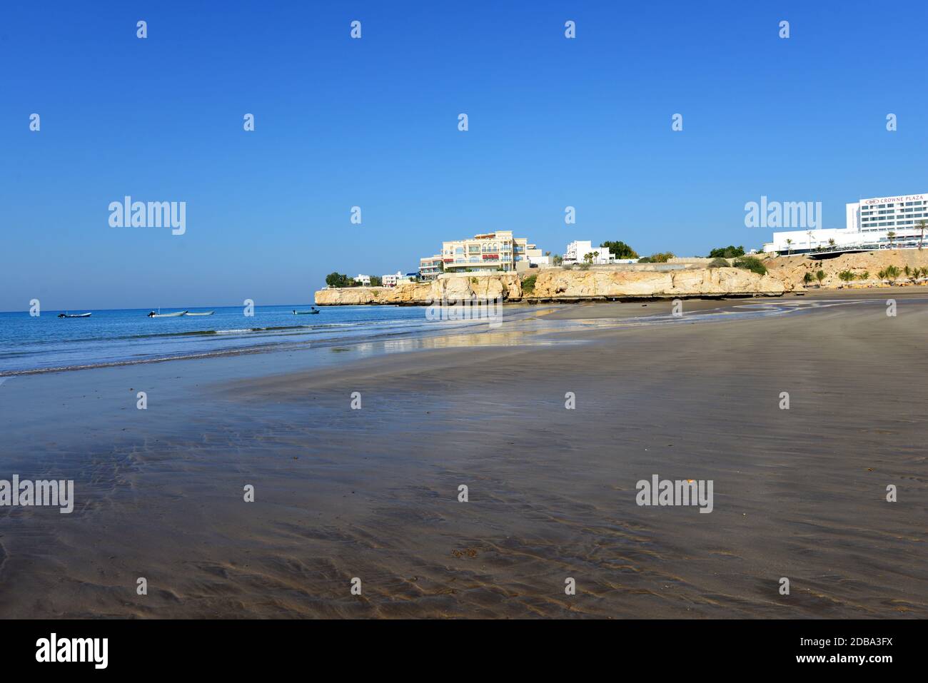 Qurum beach in Muscat, Oman Stock Photo - Alamy