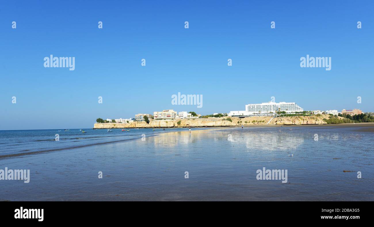 Qurum beach in Muscat, Oman Stock Photo - Alamy