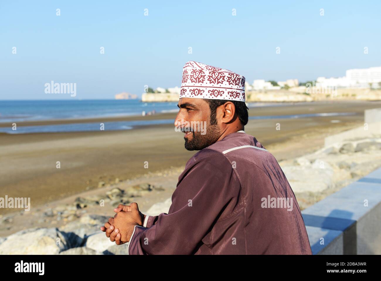 An Omani man in Muscat, Oman Stock Photo - Alamy