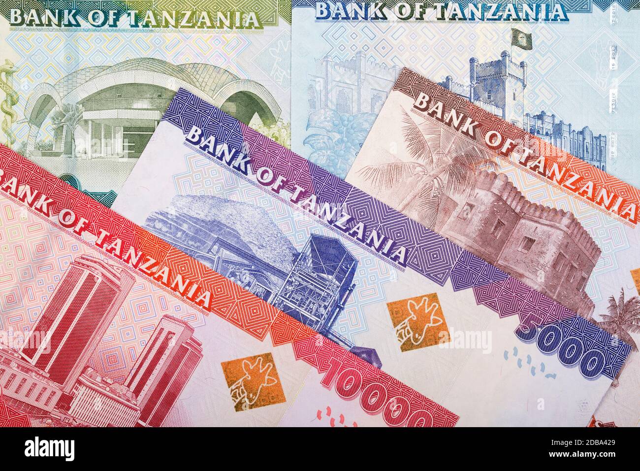 Tanzania banknote hi-res stock photography and images - Alamy