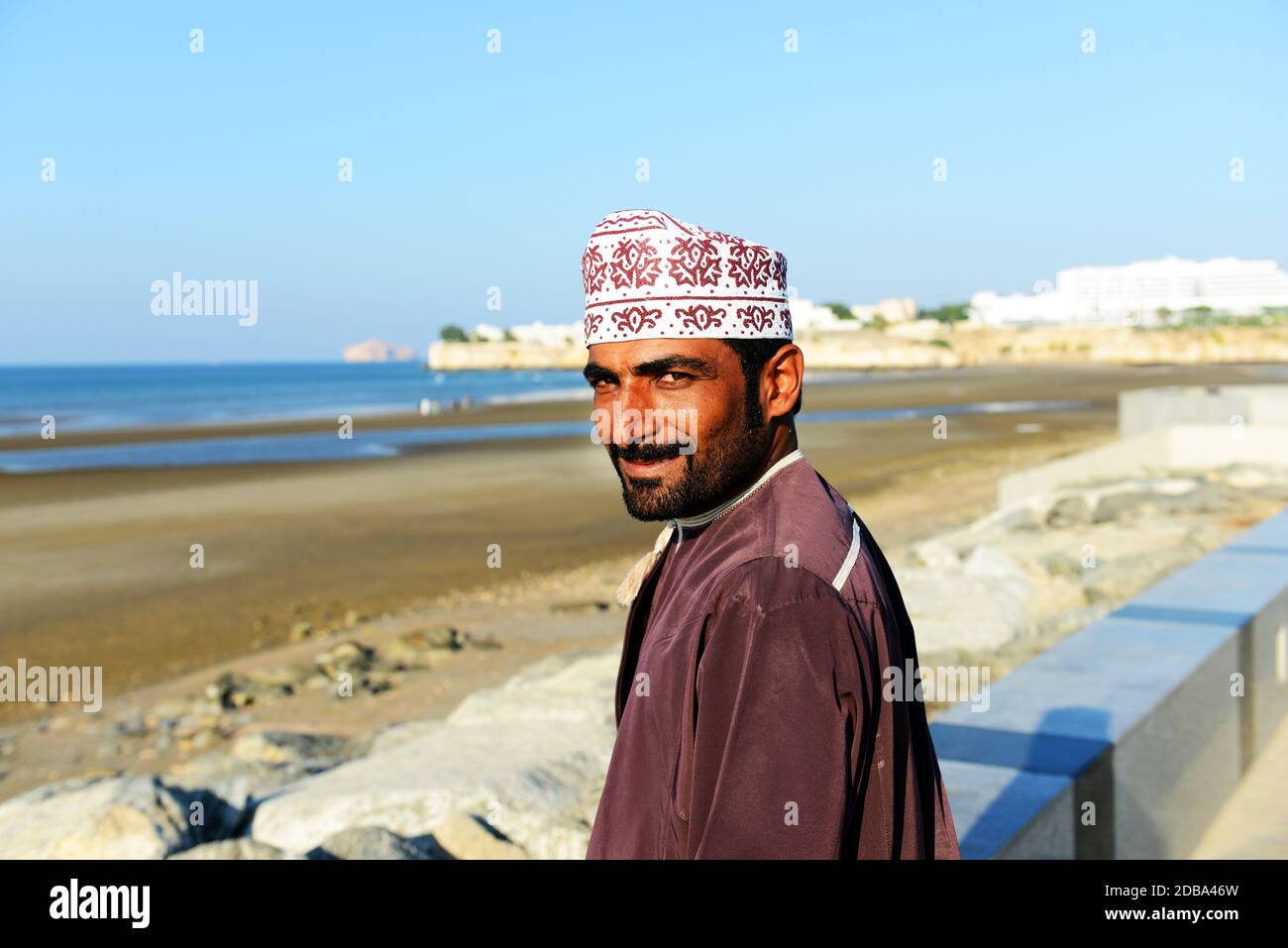 An Omani man in Muscat, Oman Stock Photo - Alamy