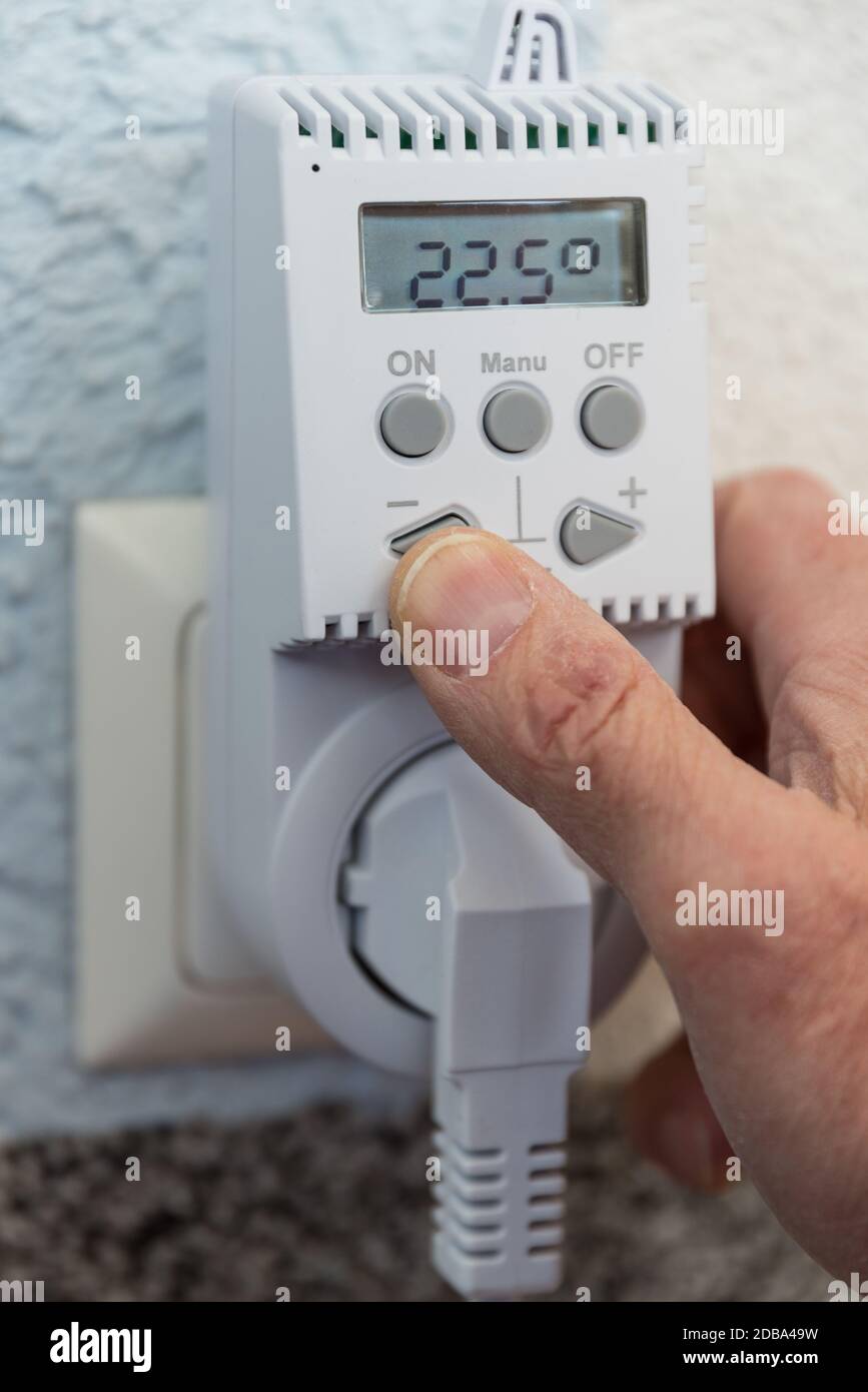 Heating timer hi-res stock photography and images - Alamy