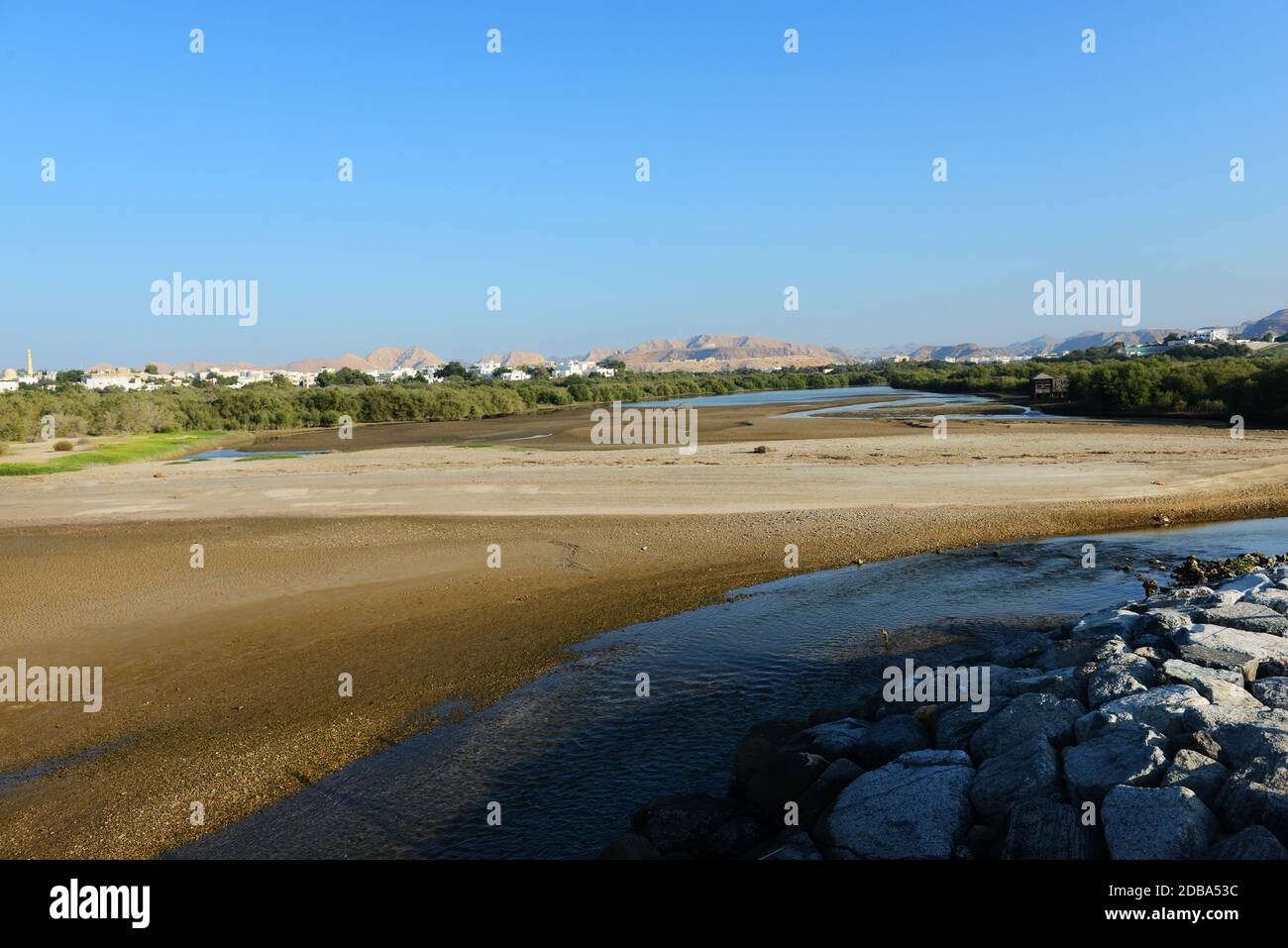 Qurum Nature Reserve in Muscat, Oman Stock Photo - Alamy