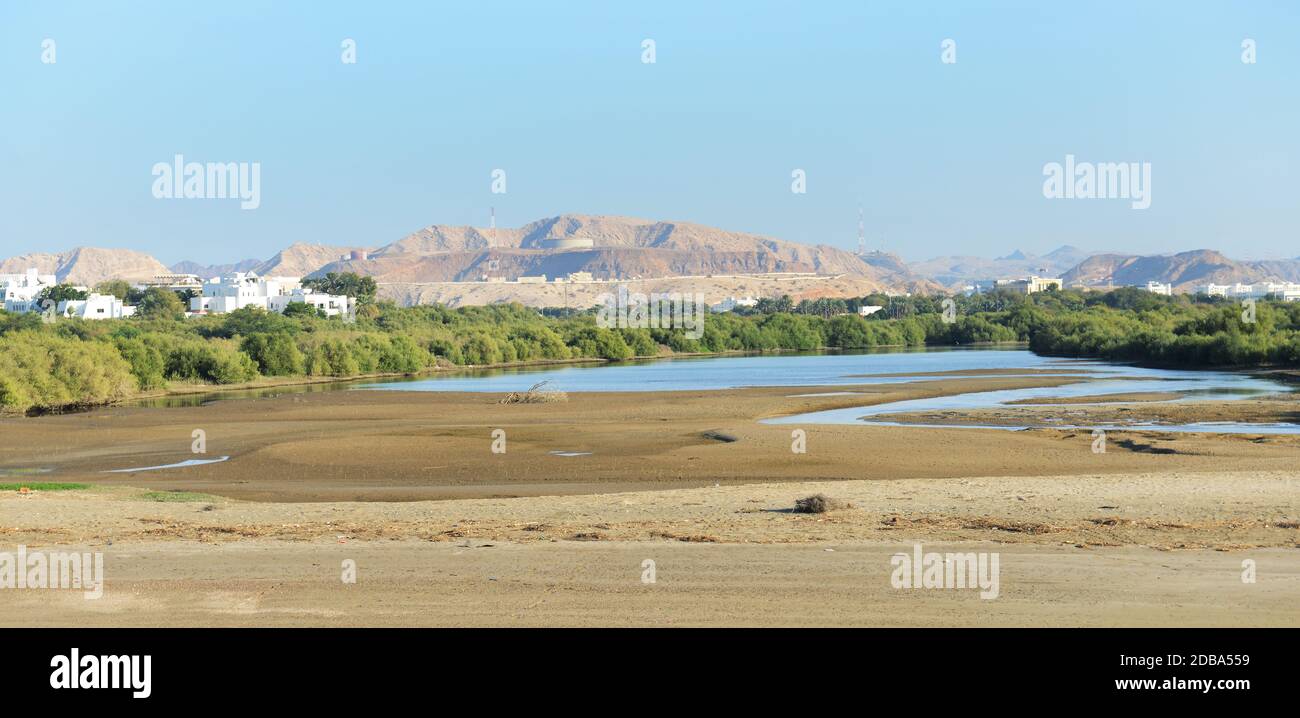 Qurum Nature Reserve in Muscat, Oman Stock Photo - Alamy