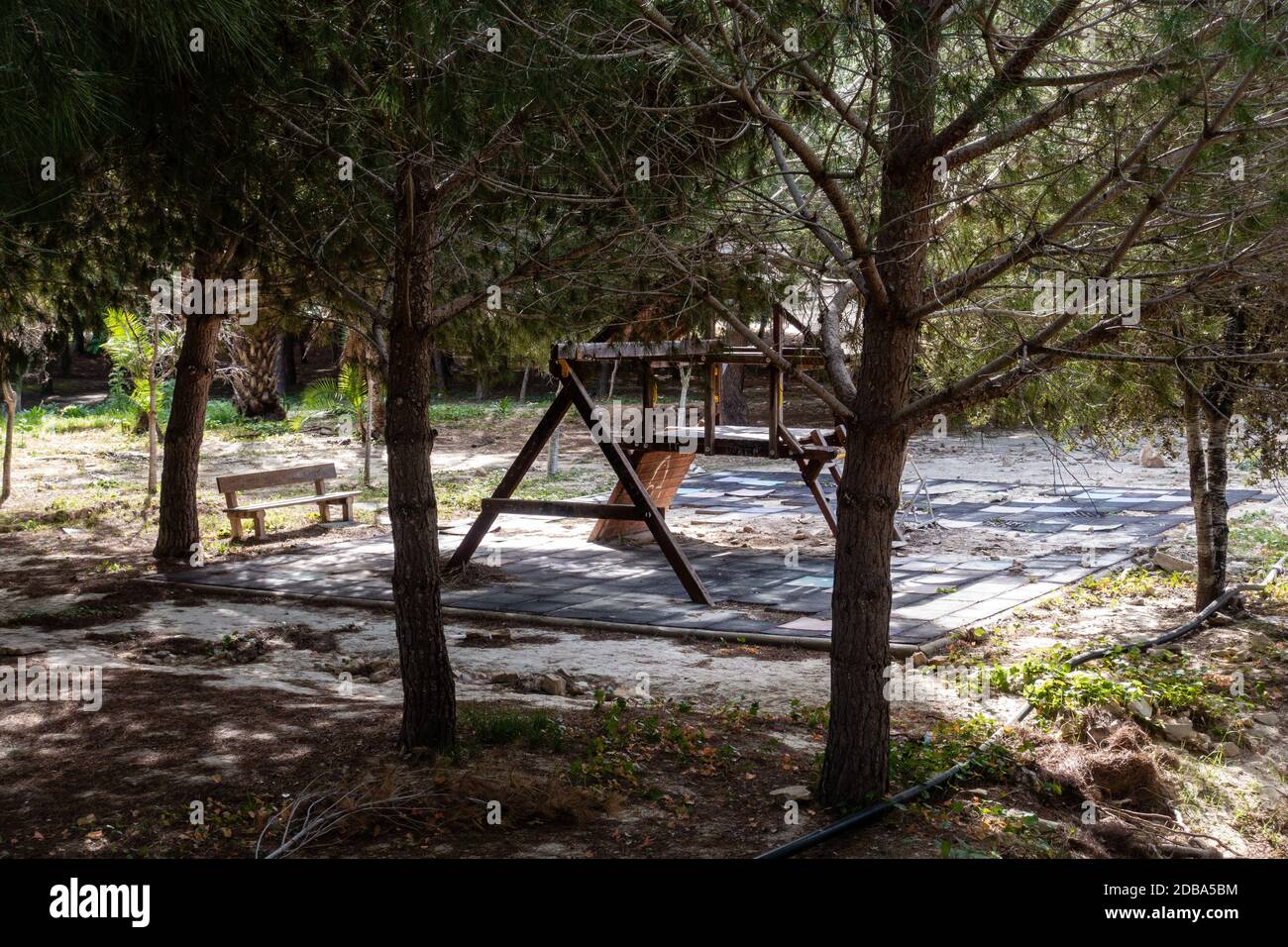 Dilapidated playground equipment hi-res stock photography and images ...